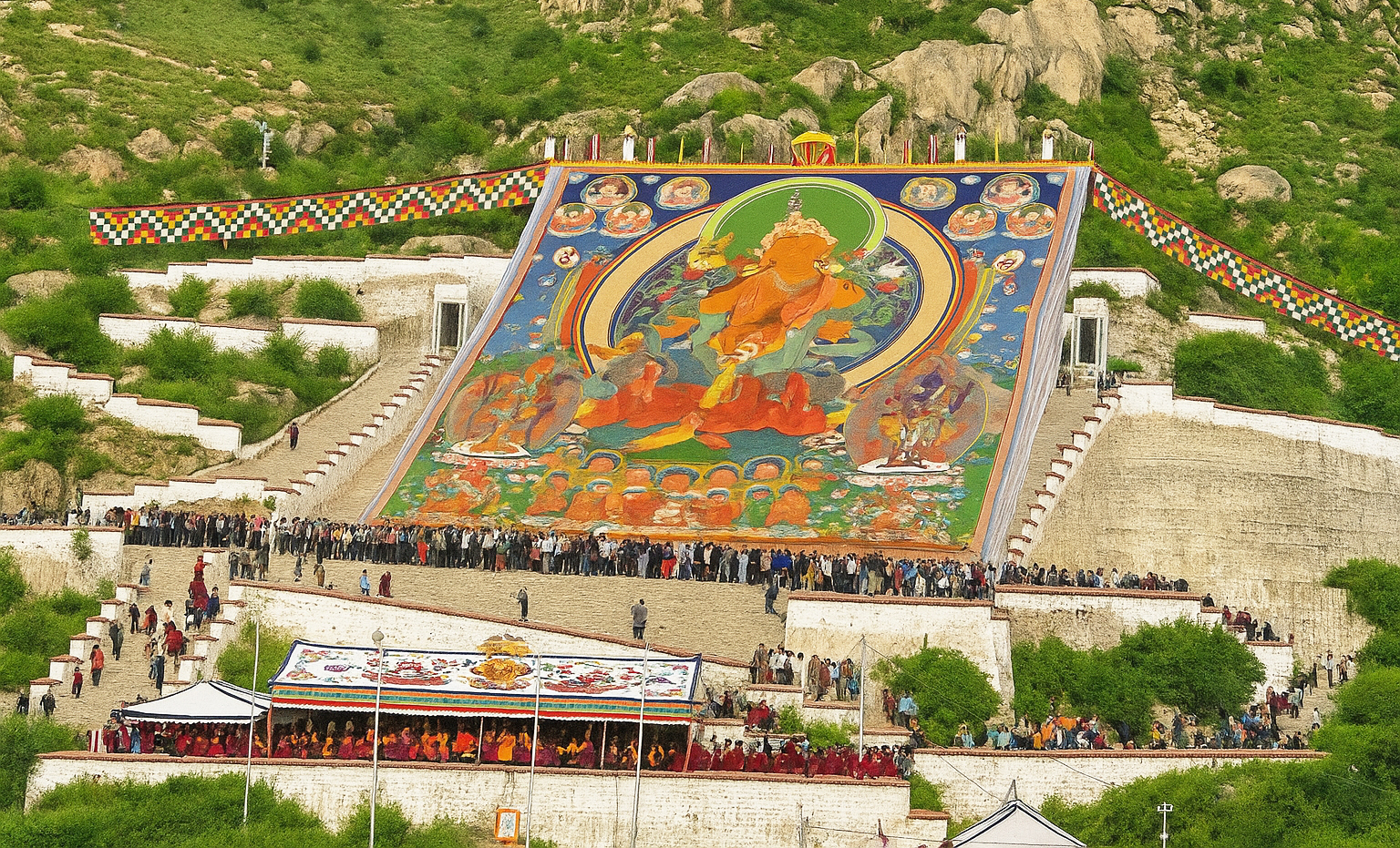 Tibet Shoton Festival - High Asia Tours